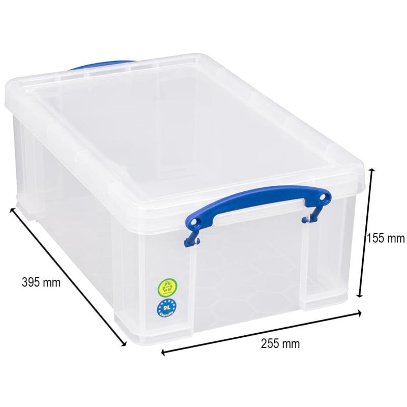 Really Useful Nesting Boxes 3 x 9L | Storage Boxes | B&M