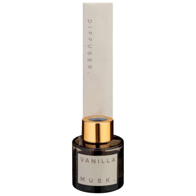 Glass Diffuser 40ml - Vanilla Musk | Diffusers | B&M