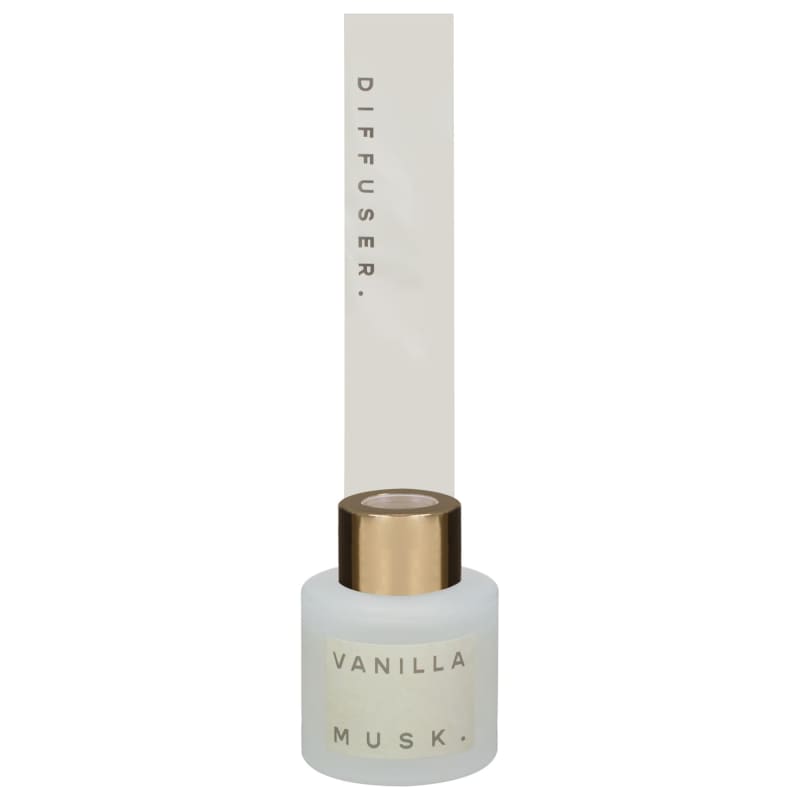 Glass Diffuser 40ml - Vanilla Musk | Diffusers | B&M