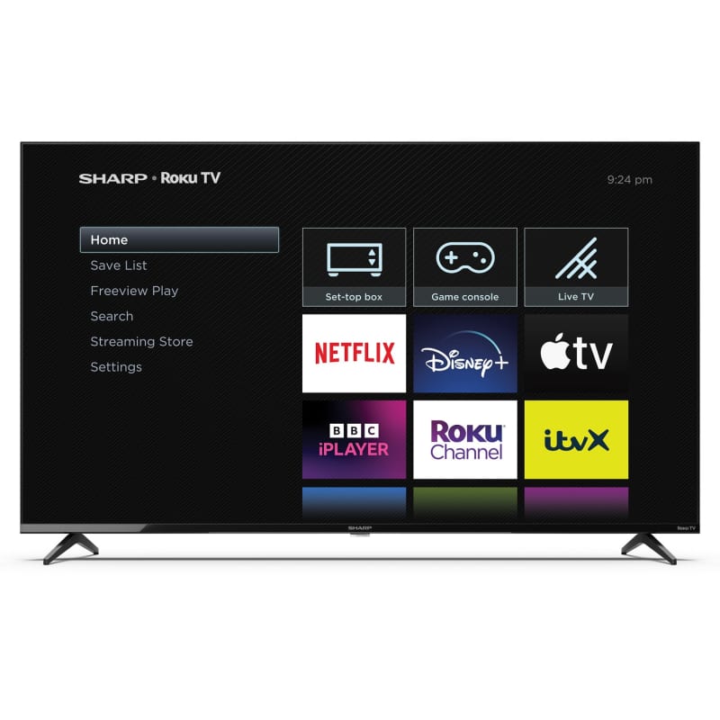 Sharp 4K Ultra HD Roku Smart TV 50" | TV Accessories | B&M