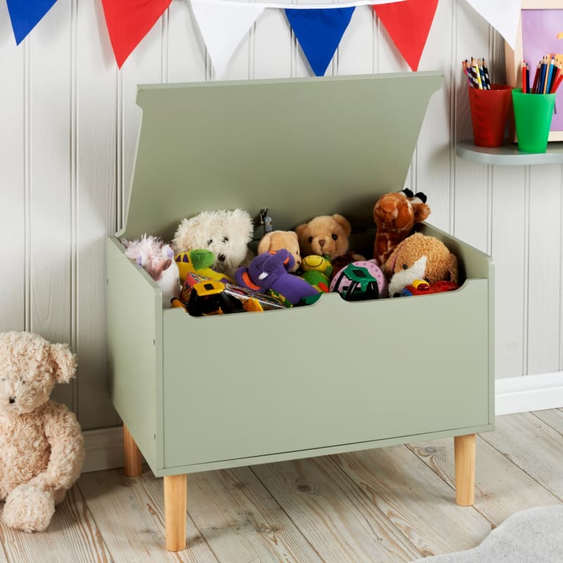 Kids Home Toy Box - Sage | Children's Furniture | B&M