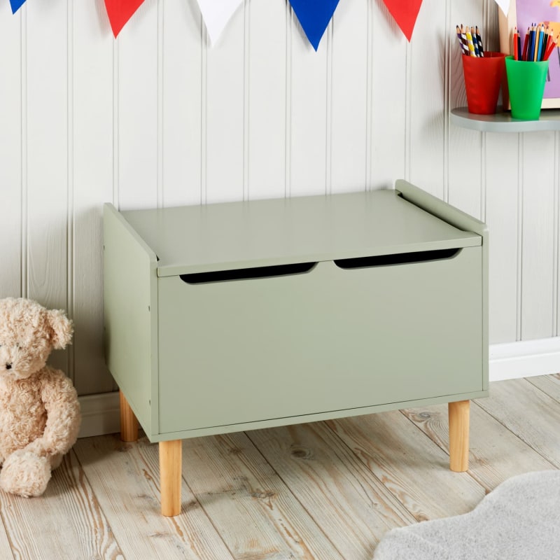 Kids Home Toy Box - Sage | Children's Furniture | B&M