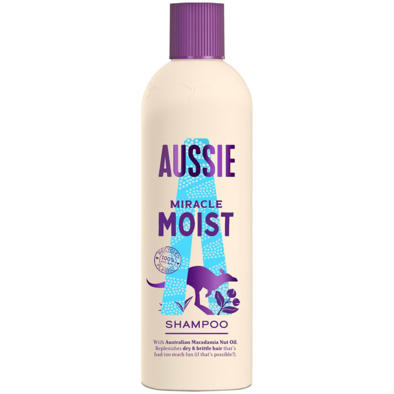 Aussie Miracle Moist Shampoo 250ml | Shampoo | B&M