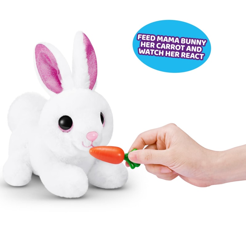 Zuru Pets Alive Mama Bunny & Baby Surprise | Animal Toys | B&M