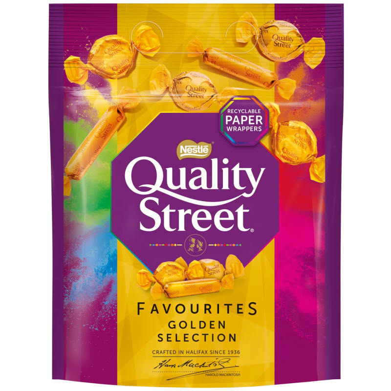 Quality Street Favourites Golden Selection 283g | Christmas - B&M