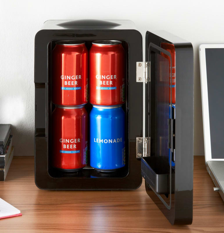 Blaupunkt Mini Fridge 6L - Black | Travel Electricals - B&M