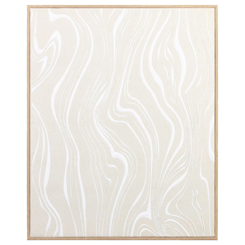 Textured 3D Wall Art in Wooden Frame | Wall Art | B&M
