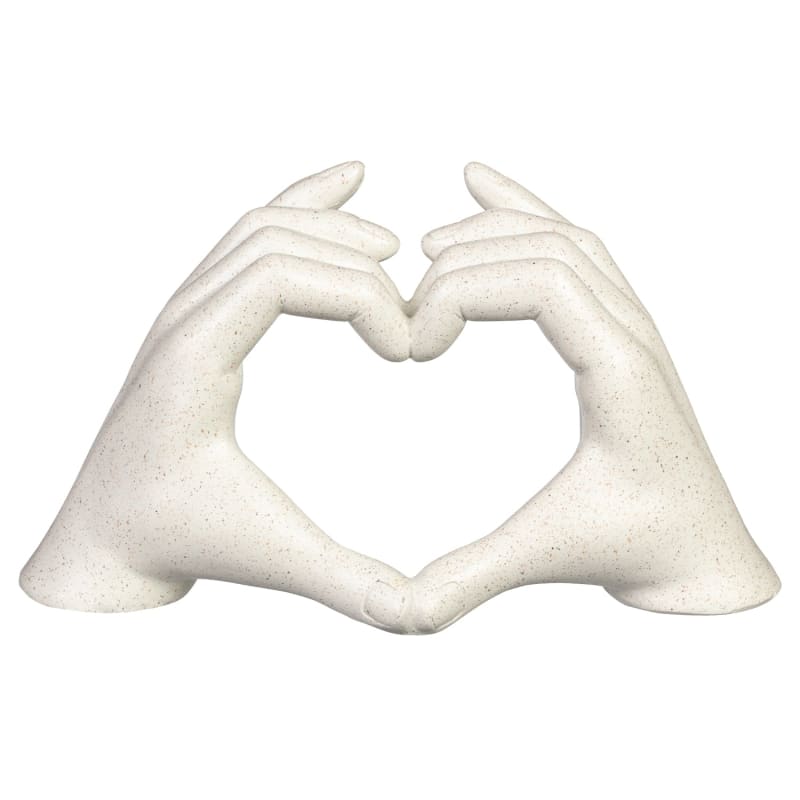 Karina Bailey Large Heart Hands Ornament | Decorative Accessories | B&M