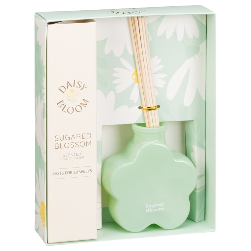 Daisy Bloom Scented Reed Diffuser - Sugared Blossom | B&M