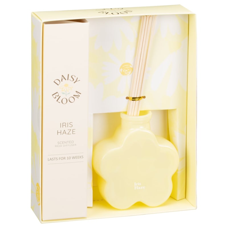 Daisy Bloom Scented Reed Diffuser - Iris Haze | B&M