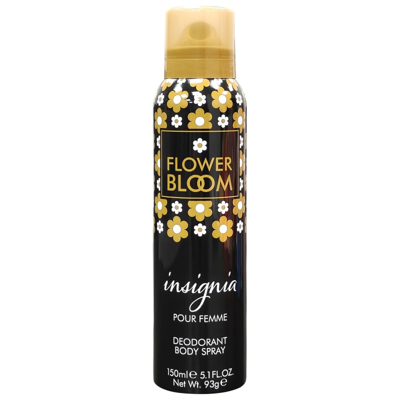 Insignia Flower Bloom Deodorant Body Spray 150ml | Body Sprays | B&M