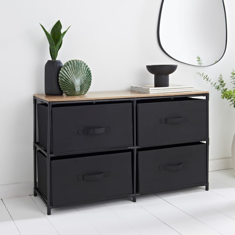 Michigan 4 Drawer Storage | Storage & Shelving | B&M