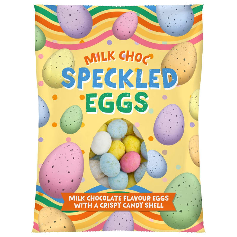 Milk Chocolate Speckled Eggs 95g | Easter Chocolate | B&M
