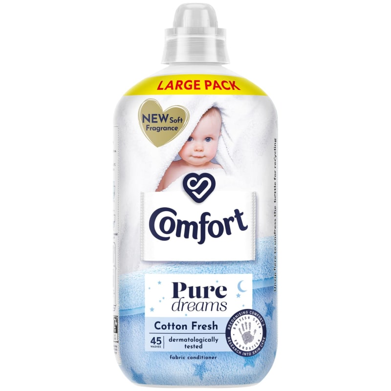 Comfort Fabric Conditioner 45 Washes - Cotton Fresh | B&M