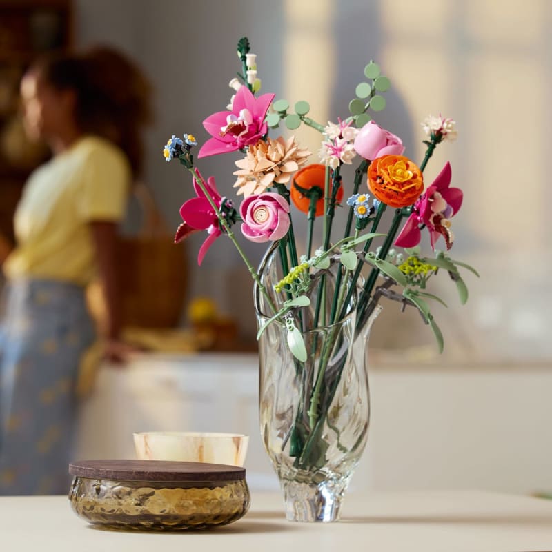 LEGO Botanical Pretty Pink Flower Bouquet 10342 | LEGO Sets | B&M