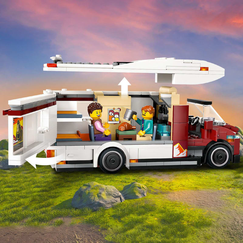 LEGO City Holiday Camper Van 60454 | LEGO Building Toys | B&M