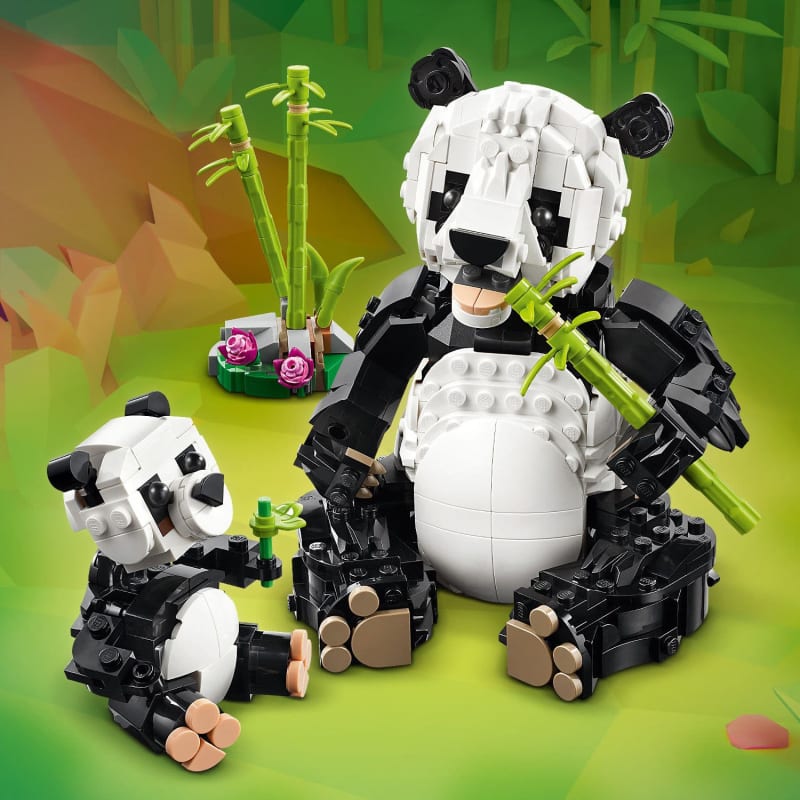 LEGO Creator Wild Animals: Panda Family 31165 | LEGO Toys | B&M