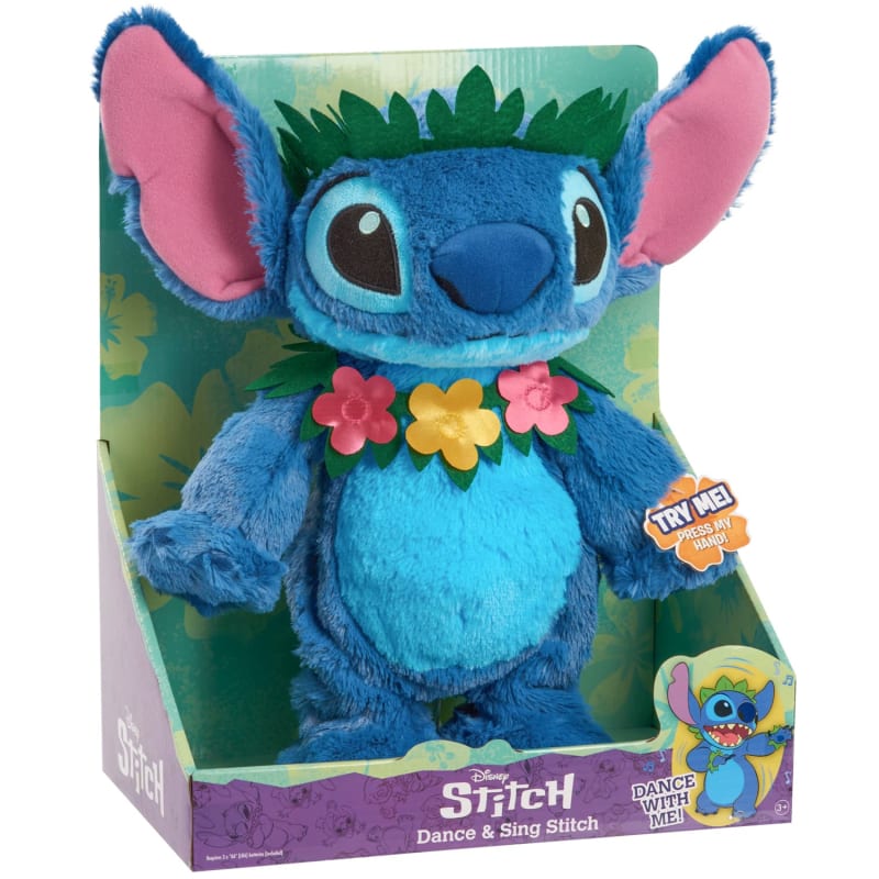 The Stitch Dance & Sing | Teddy Bears & Soft Toys | B&M