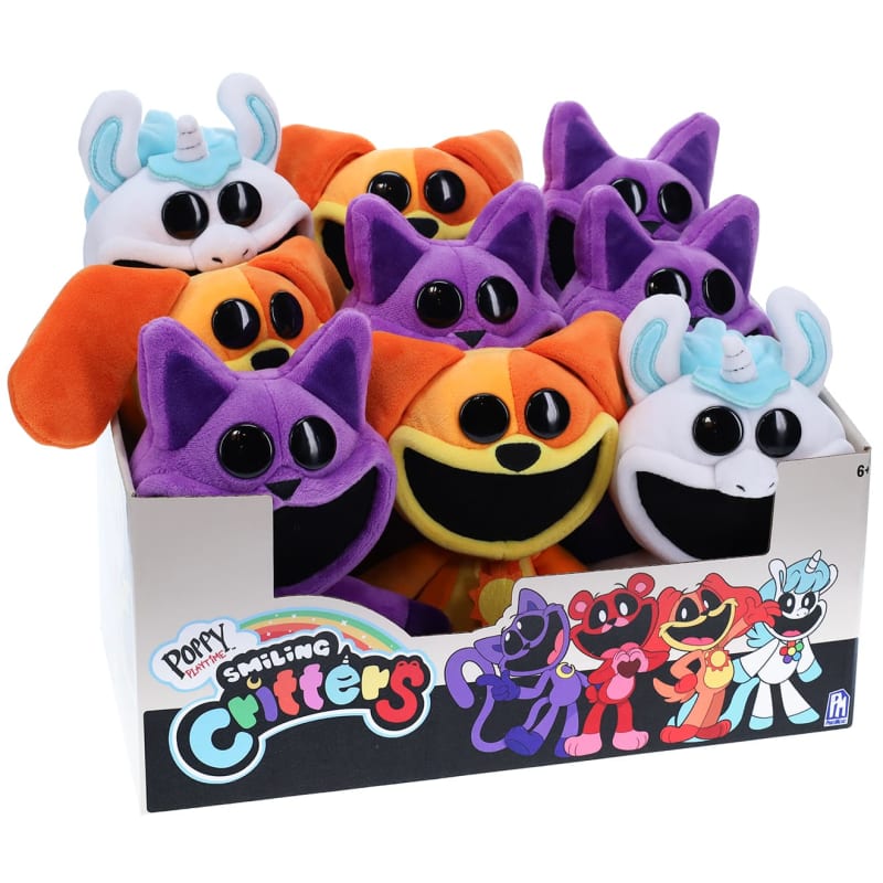 Poppy Smiling Critters Plush - Assorted | Soft Toys | B&M