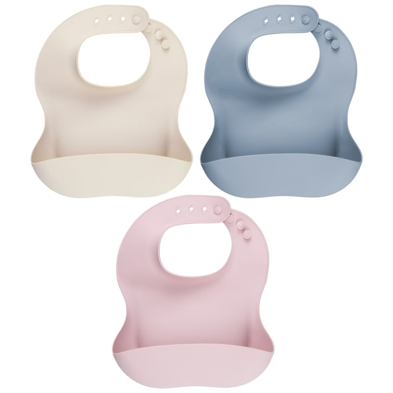 Silicone Bib - Natural | Baby | B&M