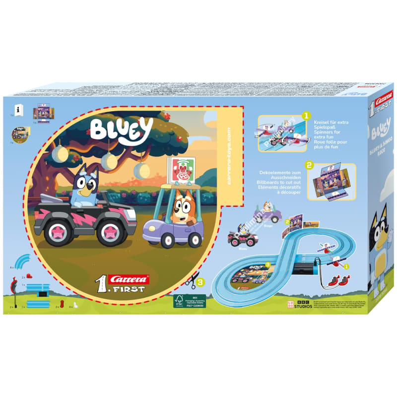 Bluey Race Track Playset | Car Playsets | B&M