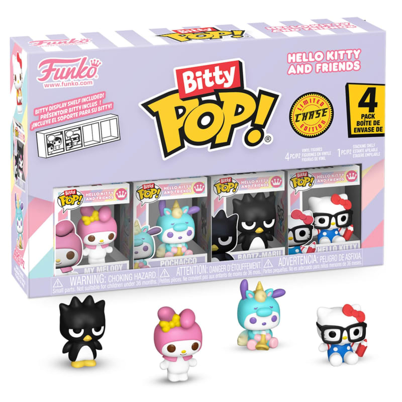 Bitty Pop! Hello Kitty 4pk - Assorted | Collectables | B&M