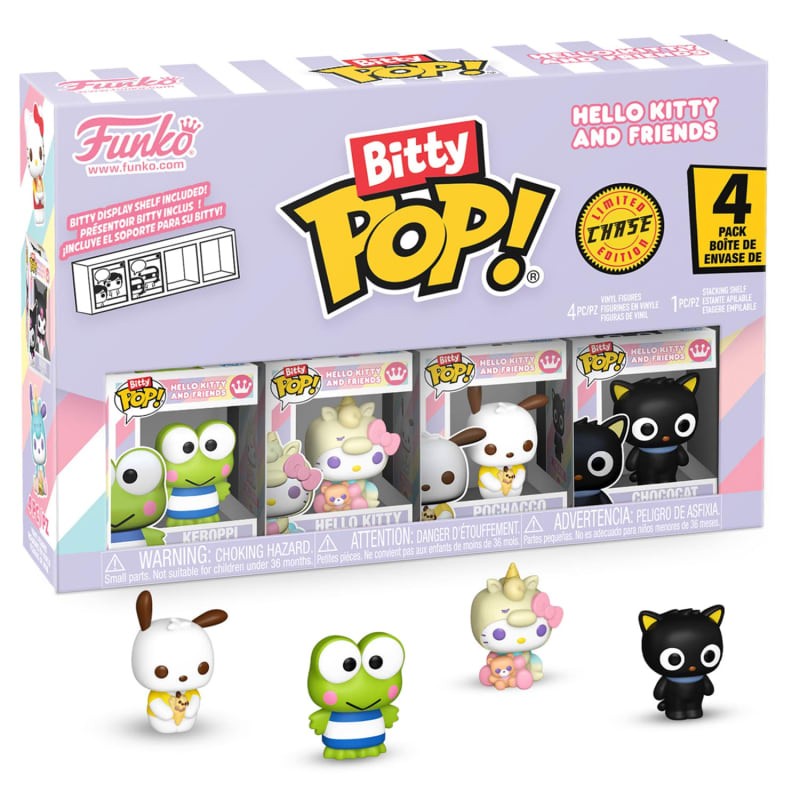 Bitty Pop! Hello Kitty 4pk - Assorted | Collectables | B&M