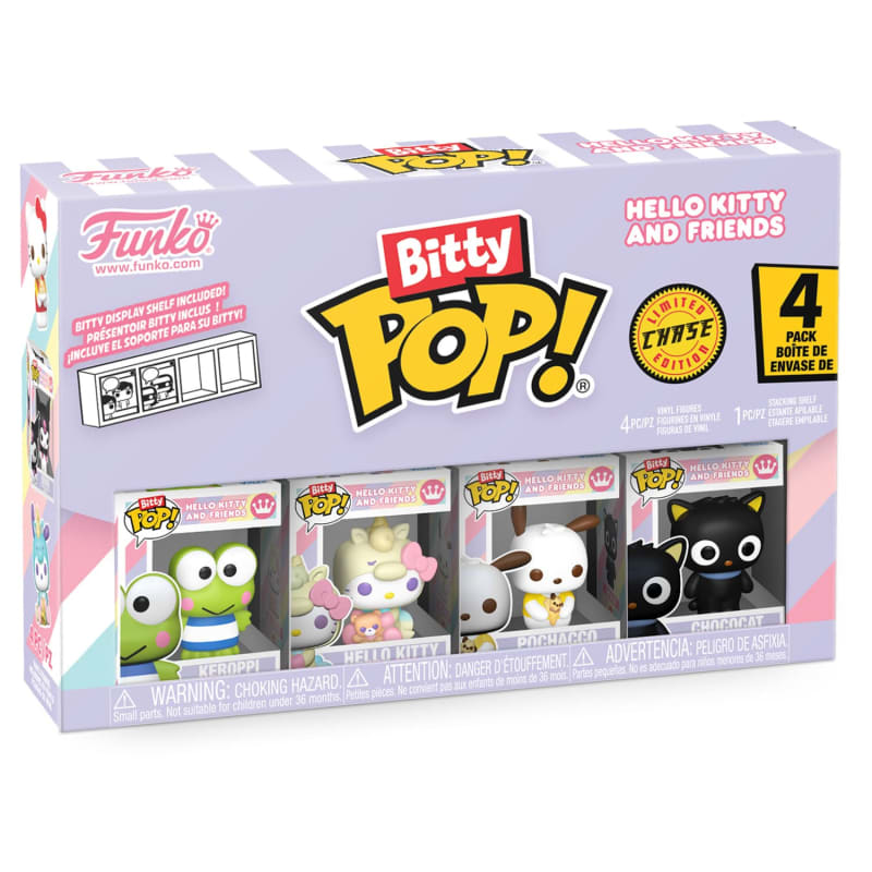 Bitty Pop! Hello Kitty 4pk - Assorted | Collectables | B&M
