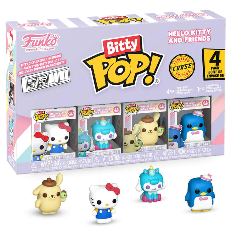 Bitty Pop! Hello Kitty 4pk - Assorted | Collectables | B&M