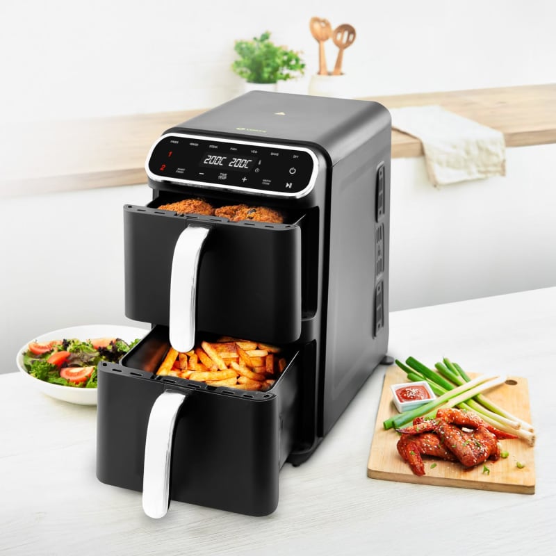Tower Dual Layer Air Fryer 11L | Kitchen Electricals | B&M Stores