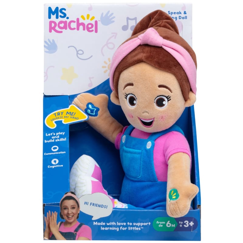 Ms Rachel Plush Doll | Soft Toys | B&M