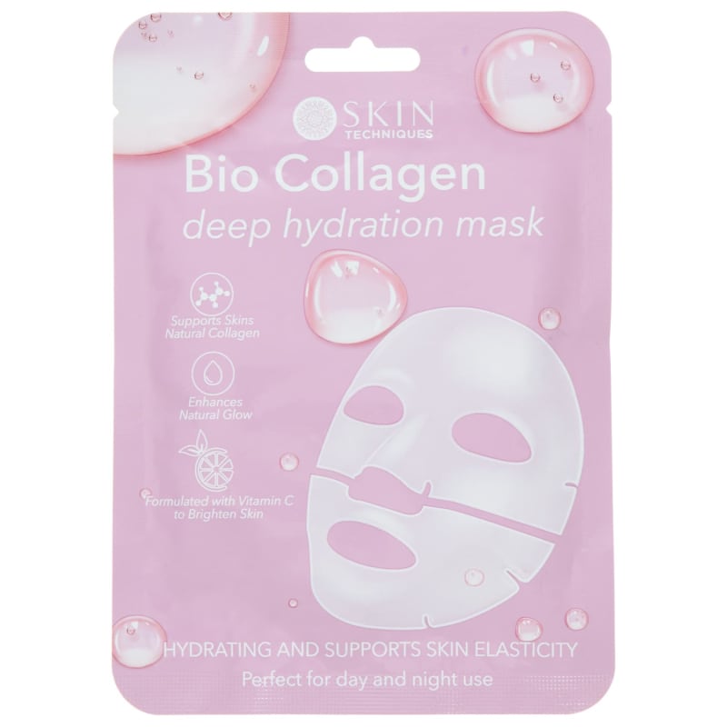 Skin Techniques Bio Collagen Deep Hydration Mask | Face Masks | B&M