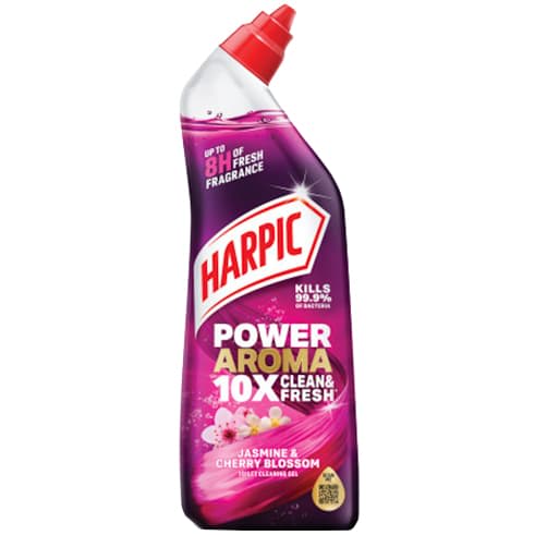 Harpic Power Aroma - Jasmine & Cherry Blossom | Household Cleaner | B&M