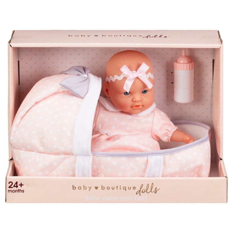 Baby Boutique Baby Cece & Bed Doll Playset | Dolls | B&M