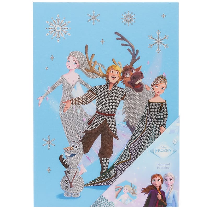 Frozen Diamond Painting Canvas | Arts and Crafts | B&M