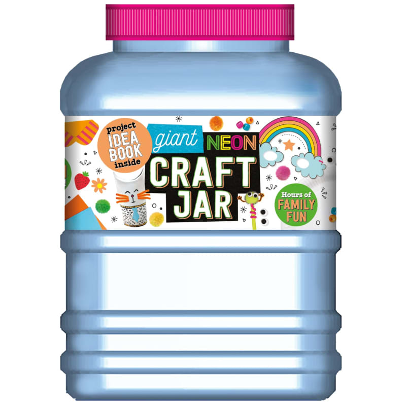 Giant Craft Jars - Assorted | Arts & Crafts | B&M