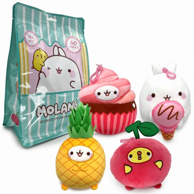Molang Scented Plush Bag Clip - Assorted | Soft Toys | B&M