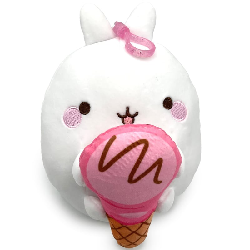 Molang Scented Plush Bag Clip - Assorted | Soft Toys | B&M