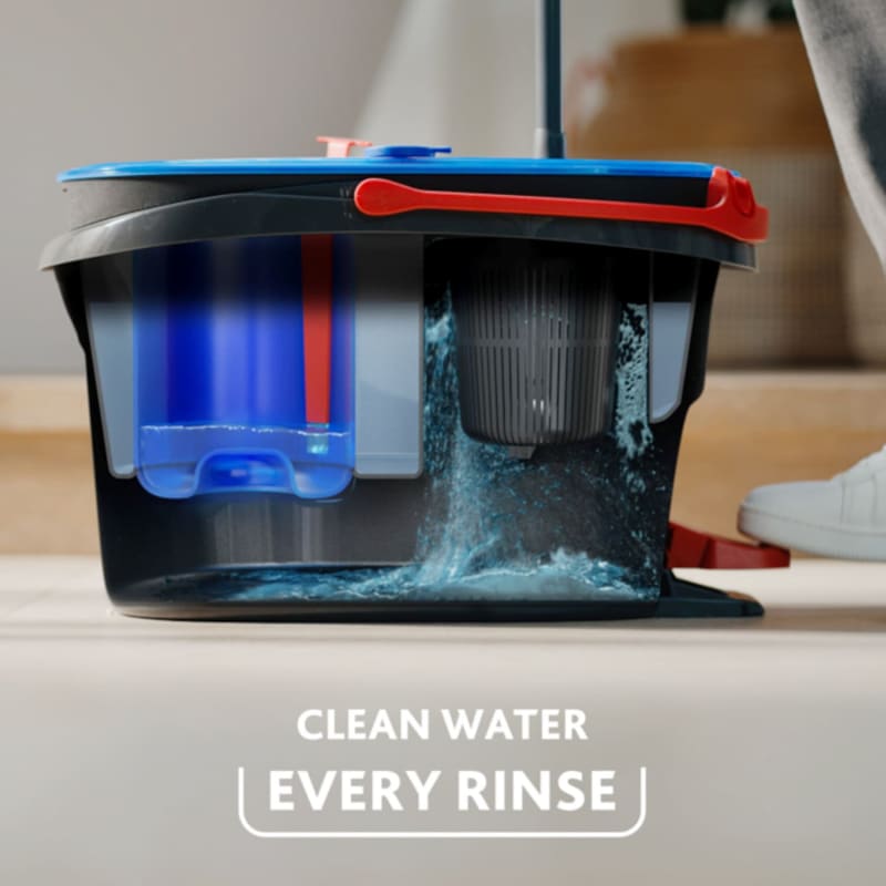 Vileda H2PrO Spin Mop & Bucket System | Mops | B&M Stores