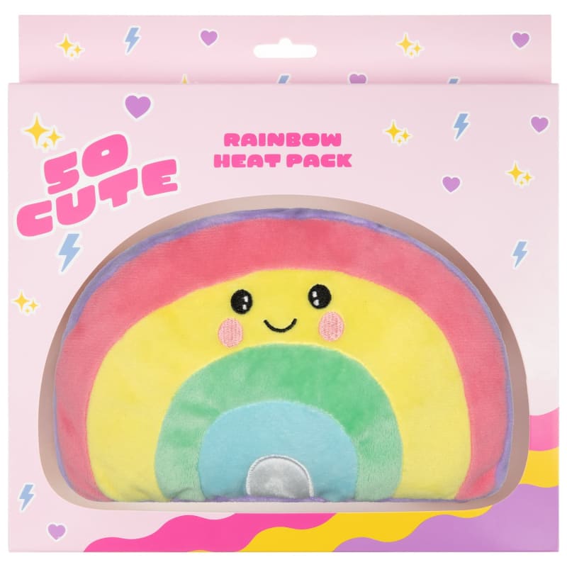 So Cute Rainbow Heat Pack | Seasonal Gifts | B&M