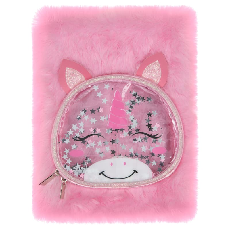 So Cute Fluffy Notebook with Purse | Seasonal Gifts | B&M