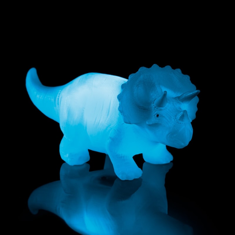 Glow Dinosaur LED Light - Blue | Novelty Lighting | B&M
