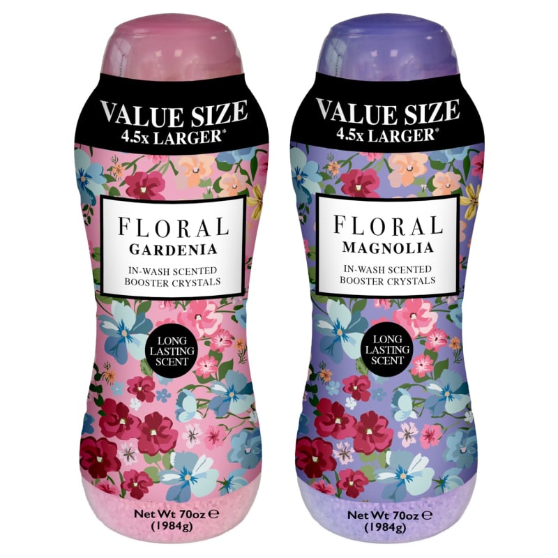 Floral In Wash Scented Booster Crystals - Gardenia | B&M