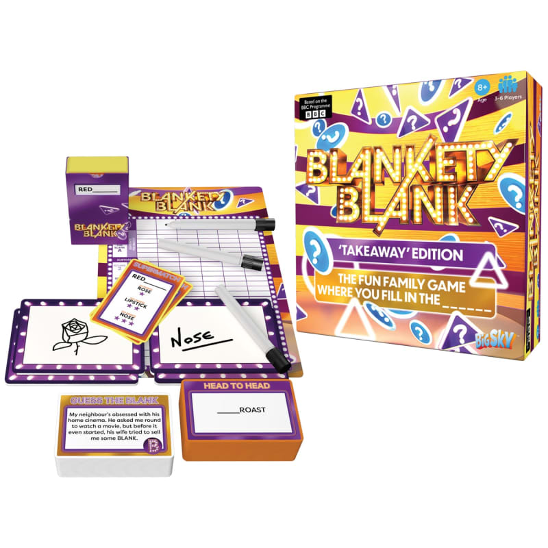TV Board Games - Blankety Blank | Board Games & Puzzles | B&M