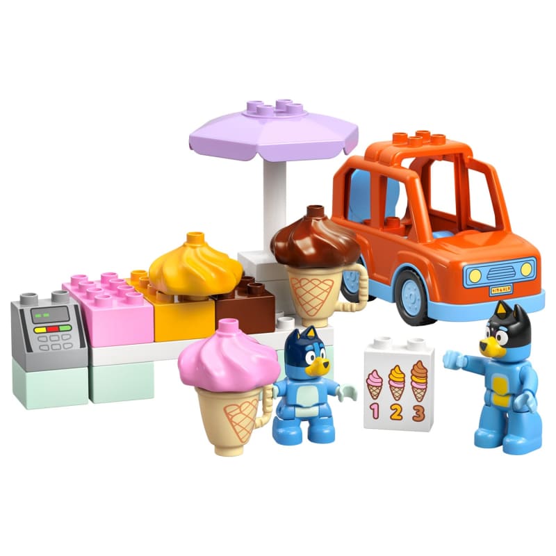 LEGO DUPLO Ice Cream Trip with Bluey 10458 | LEGO Playsets | B&M