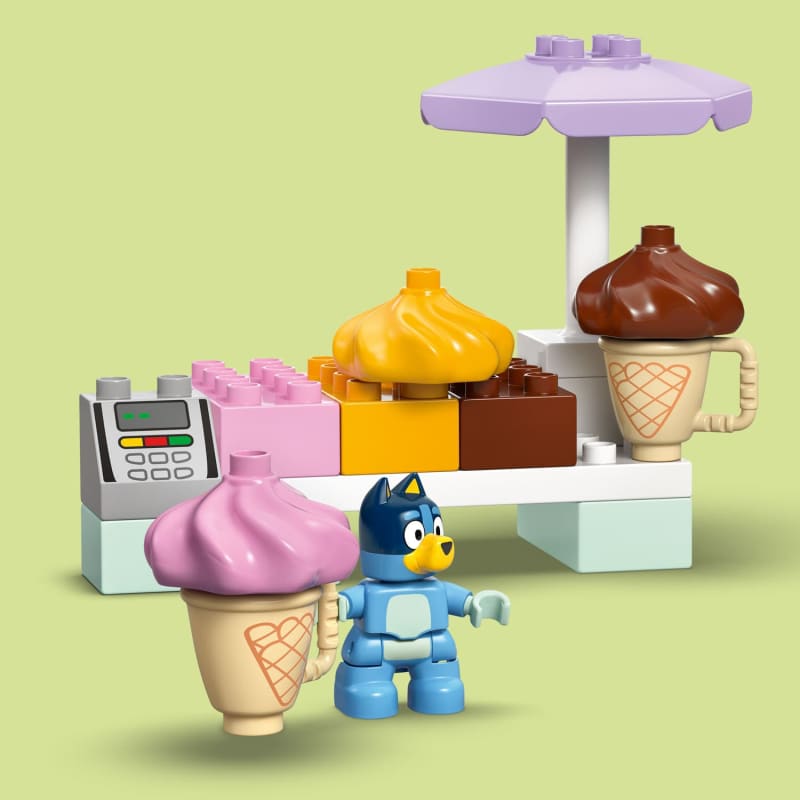 LEGO DUPLO Ice Cream Trip with Bluey 10458 | LEGO Playsets | B&M