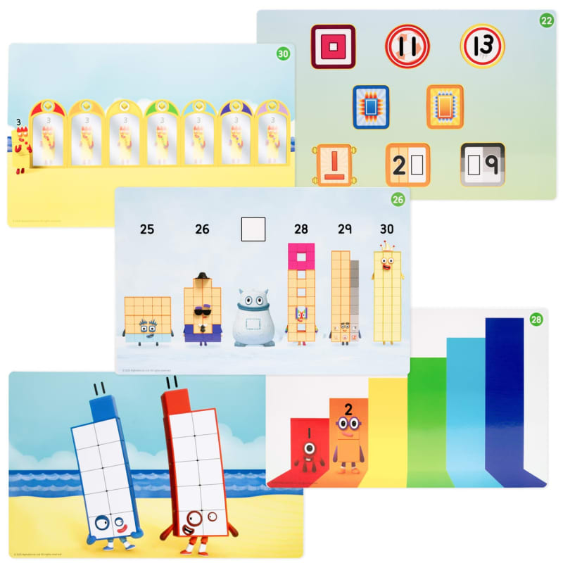 Numberblocks MathLink Cubes 21- 30 Activity Set | Toys | B&M