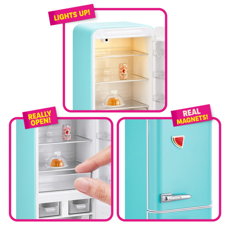 Zuru Mini Brands Fill the Fridge Playset 5pcs | Playsets | B&M
