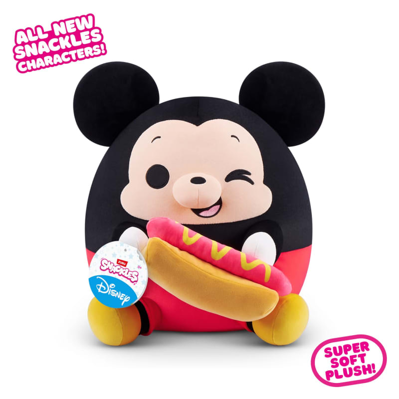 Snackles Disney 14" Plush by ZURU - Assorted | Toys - B&M