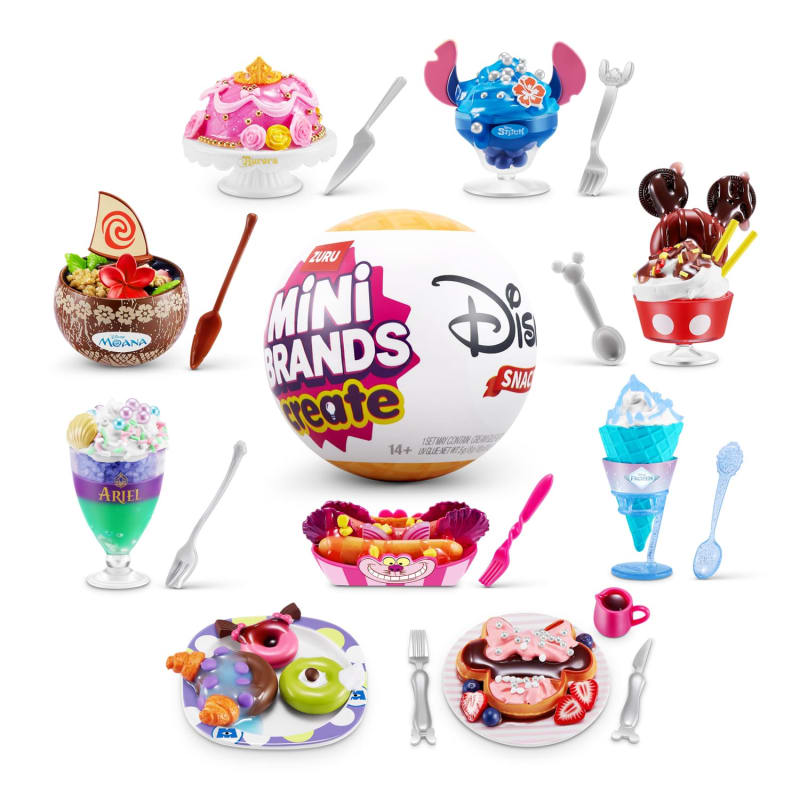 Zuru Mini Brands Create Disney Snacks | Collectables | B&M
